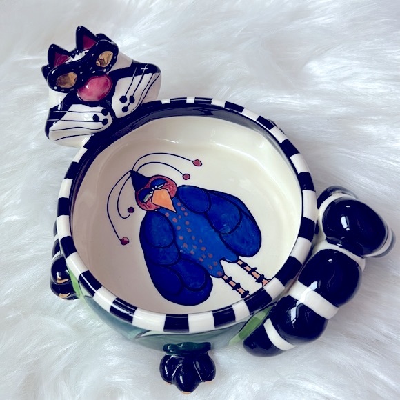 SWAK | Accents | Vintage Swak Clancy Cat 202 Signed Lynda Corneille ...